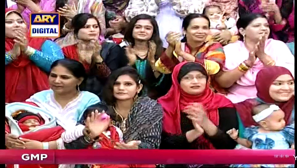 Actress Maria Zahid came with her New Born Baby in a Morning Show ...